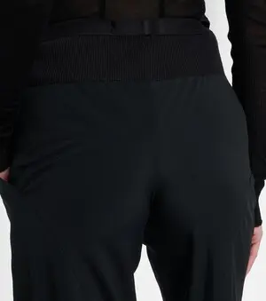 Rick Owens Bias Wide-leg Trousers In Cupro
