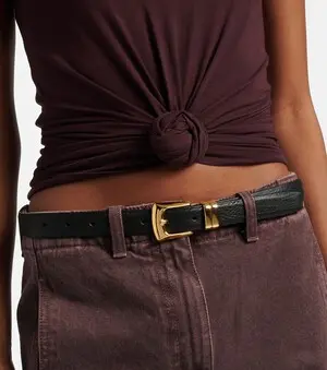 Magda Butrym Cotton-blend Tank Top - Brown