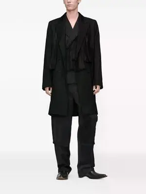 MAISON MARGIELA Scarf Tailored Wool Jacket