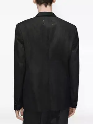 MAISON MARGIELA Scarf Tailored Wool Jacket