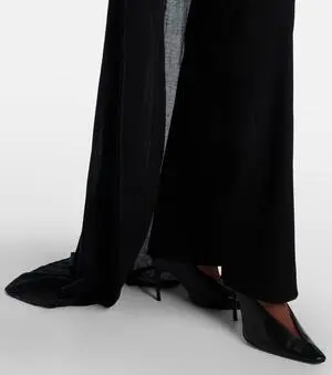 Balenciaga Duchesse Leather Pumps - Black