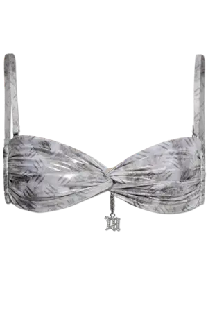 MISBHV Bandeau Bikini Top - Grey