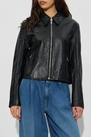 SAMSØE SAMSØE Sashiloh Leather Jacket