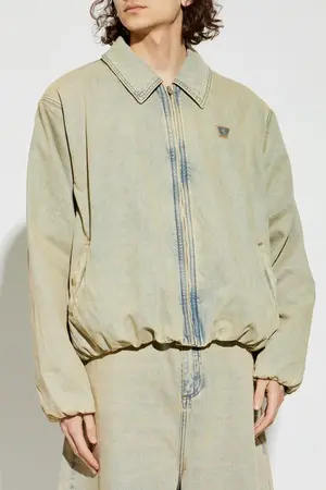 MISBHV Vintage-effect Denim Jacket - Blue