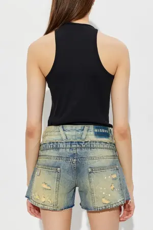 MISBHV Strappy Top With Chain Detail