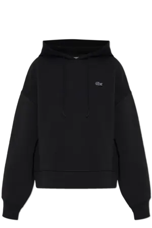 Lacoste Relaxed Fit Hoodie - Black