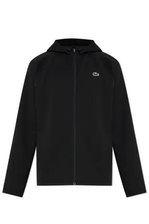 Lacoste Relaxed Fit Full Zip Hoodie - Black