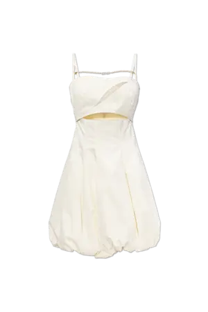 Versace Short Dress With Decorative Slits