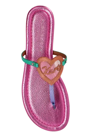 Kurt Geiger Heart Flip-flops - Pink