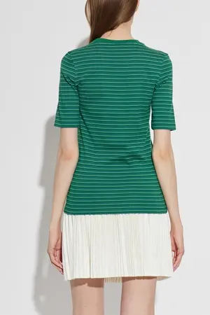 Lacoste Striped Logo T-shirt