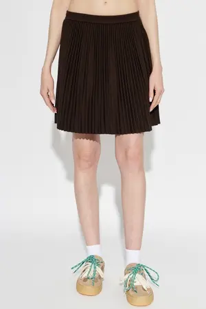 Lacoste Pleated Mini Skirt - Black