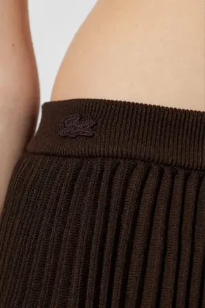 Lacoste Pleated Mini Skirt - Black