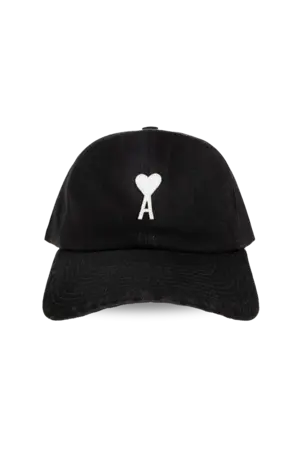 Ami Baseball Cap - Black