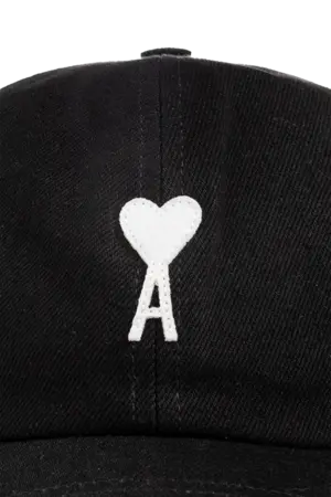 Ami Baseball Cap - Black