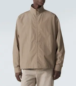 THE ROW Trenton Cotton Jacket - Green