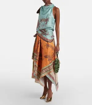 ALEMAIS Alémais Chameleon Beaded Clutch