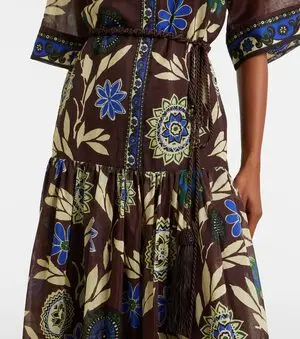 ALEMAIS Jasper Printed Shirt Dress