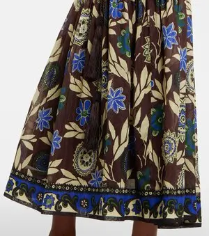 ALEMAIS Jasper Printed Shirt Dress