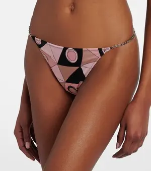 Emilio Pucci Occhi Bikini Bottoms - Pink
