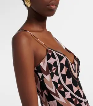 Emilio Pucci Manuba Silk Crêpe De Chine Gown - Pink
