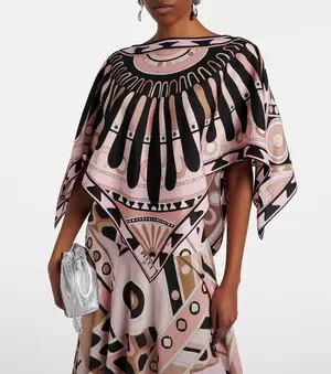 Emilio Pucci Silk Twill Blouse