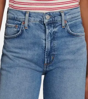 AGOLDE Harper Straight Leg Jeans - Blue
