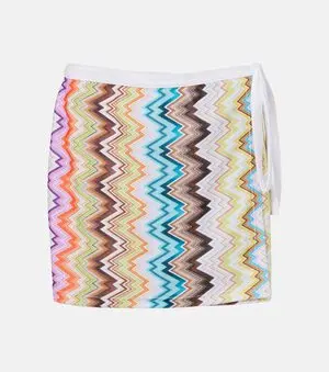 Missoni Zigzag Wrap Skirt - Multicoloured