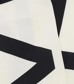 TOTEME Printed Headband - White