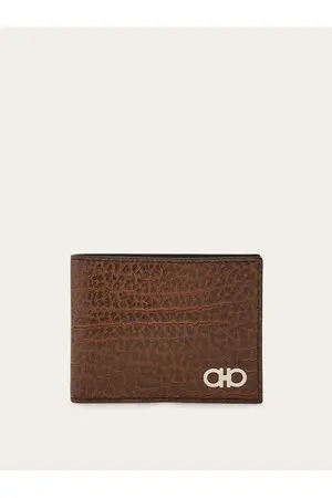 FERRAGAMO Gancini Wallet - Brown