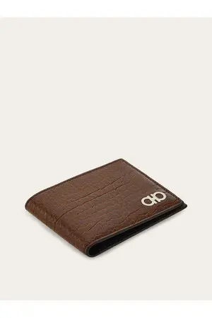 FERRAGAMO Gancini Wallet - Brown