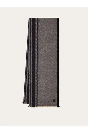 FERRAGAMO Cashmere Scarf - Navy