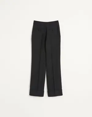 Valentino Garavani Crepe Couture Trousers