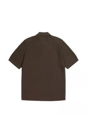 Norse Projects Pocket Knitted Shirt - Brown