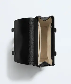 Bottega Veneta Intrecciato Leather Backpack - Black