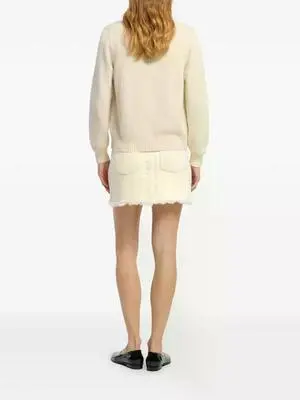 BARRIE B-logo Cashmere Cardigan