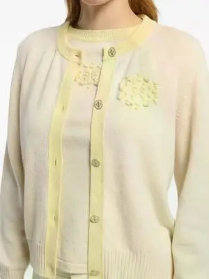 BARRIE B-logo Cashmere Cardigan