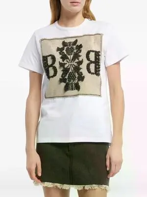 BARRIE Cashmere Patch T-shirt