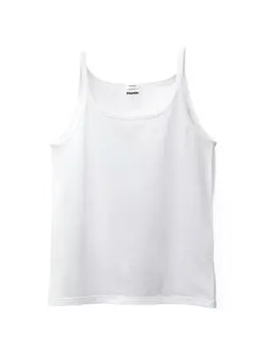 Versace Embroidered Cotton-jersey Tank Top - White