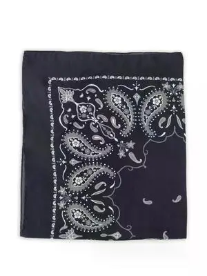 Destin Pino Paisley Foulard - Blue