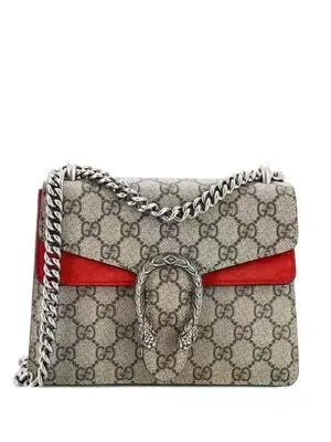 Gucci Dionysus Gg Coated Canvas Mini Crossbody Bag - Red