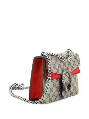 Gucci Dionysus Gg Coated Canvas Mini Crossbody Bag - Red