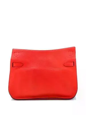 Hermès Jypsiere Bag Clemence 28 Shoulder Bag - Red