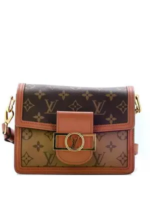 LOUIS VUITTON Dauphine Mini Crossbody Bag - Brown