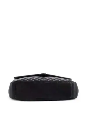 Saint Laurent Classic Monogram College Medium Crossbody Bag - Black