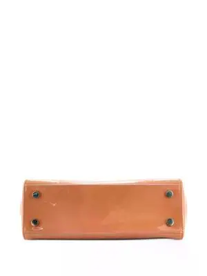 LOUIS VUITTON Brea Handbag Monogram Vernis Mm Satchel - Brown