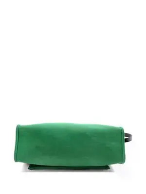 Hermès Herbag Zip Leather And Toile 31 Shoulder Bag - Blue