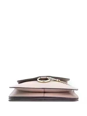 Chloé Faye Leather Medium Shoulder Bag - Neutrals