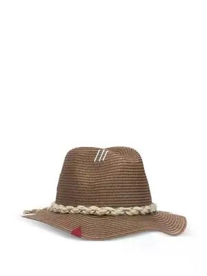 THE HAT GANG Braided Fedora