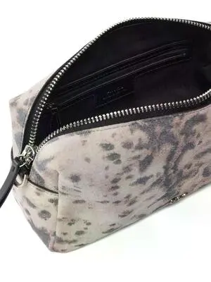 Pinko Python-print Shoulder Bag - Neutrals