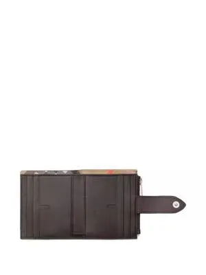 Burberry Pop Check Zip Wallet